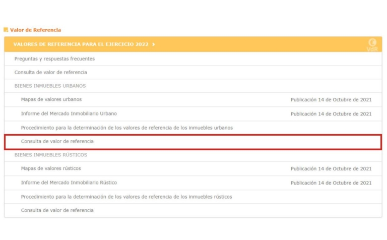 How to consult the cadastral reference value - Tú Property in Spain